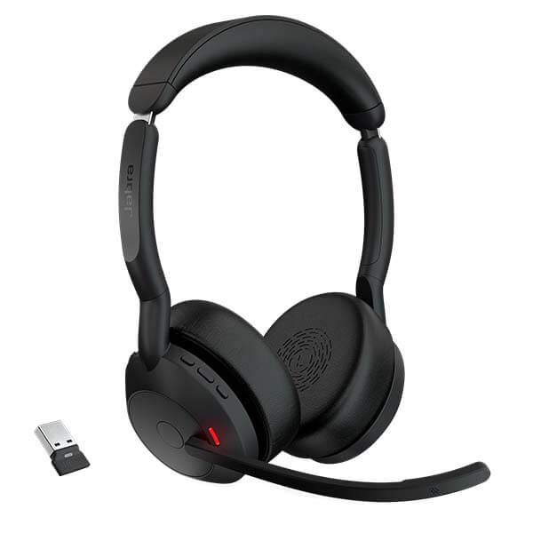 Jabra Evolve2 55 USB UC Stereo Bluetooth Headset | Headset Store